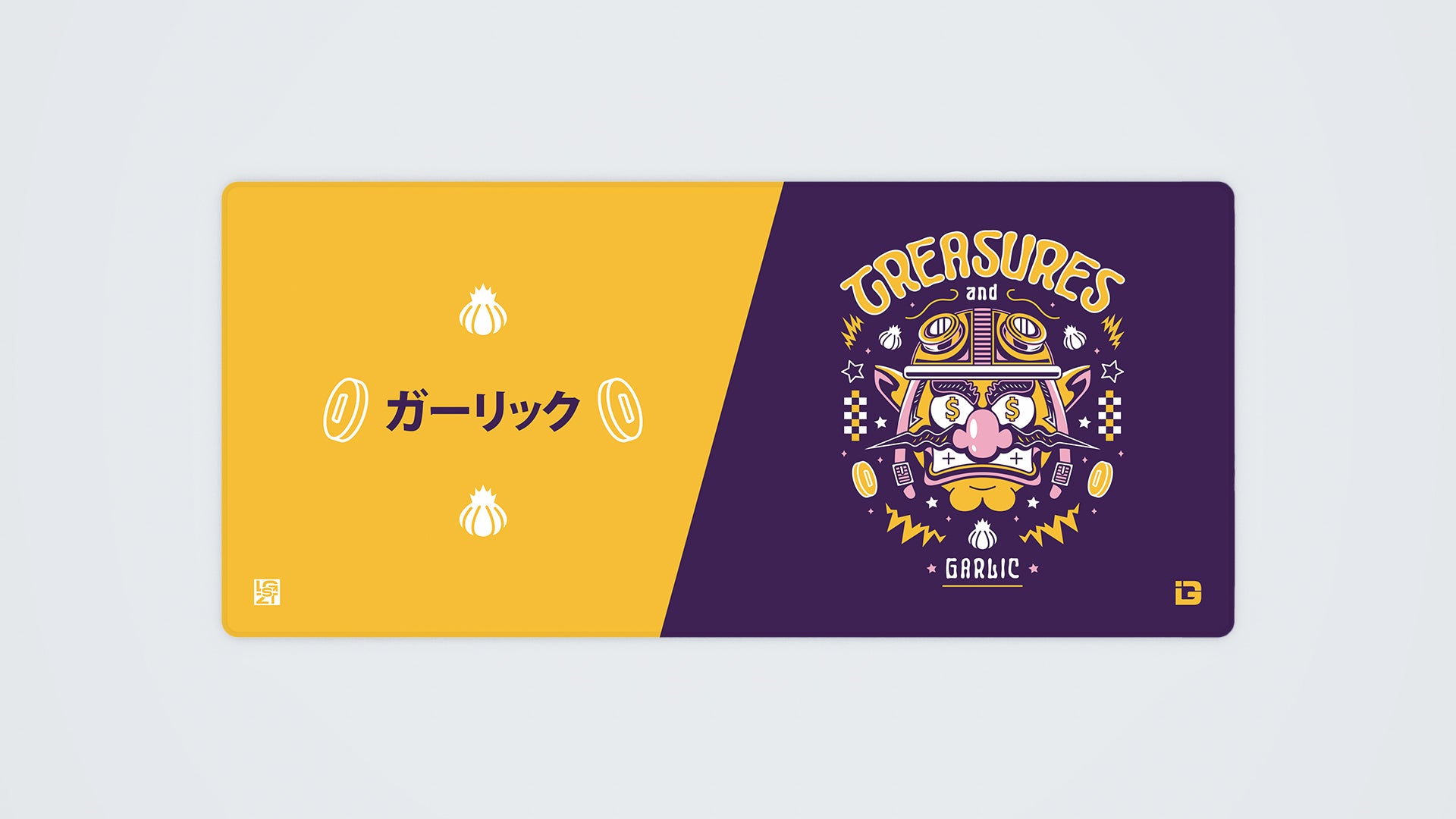 Treasures And Garlic | Custom Gaming Deskpad by ID Gaming – iD Gaming