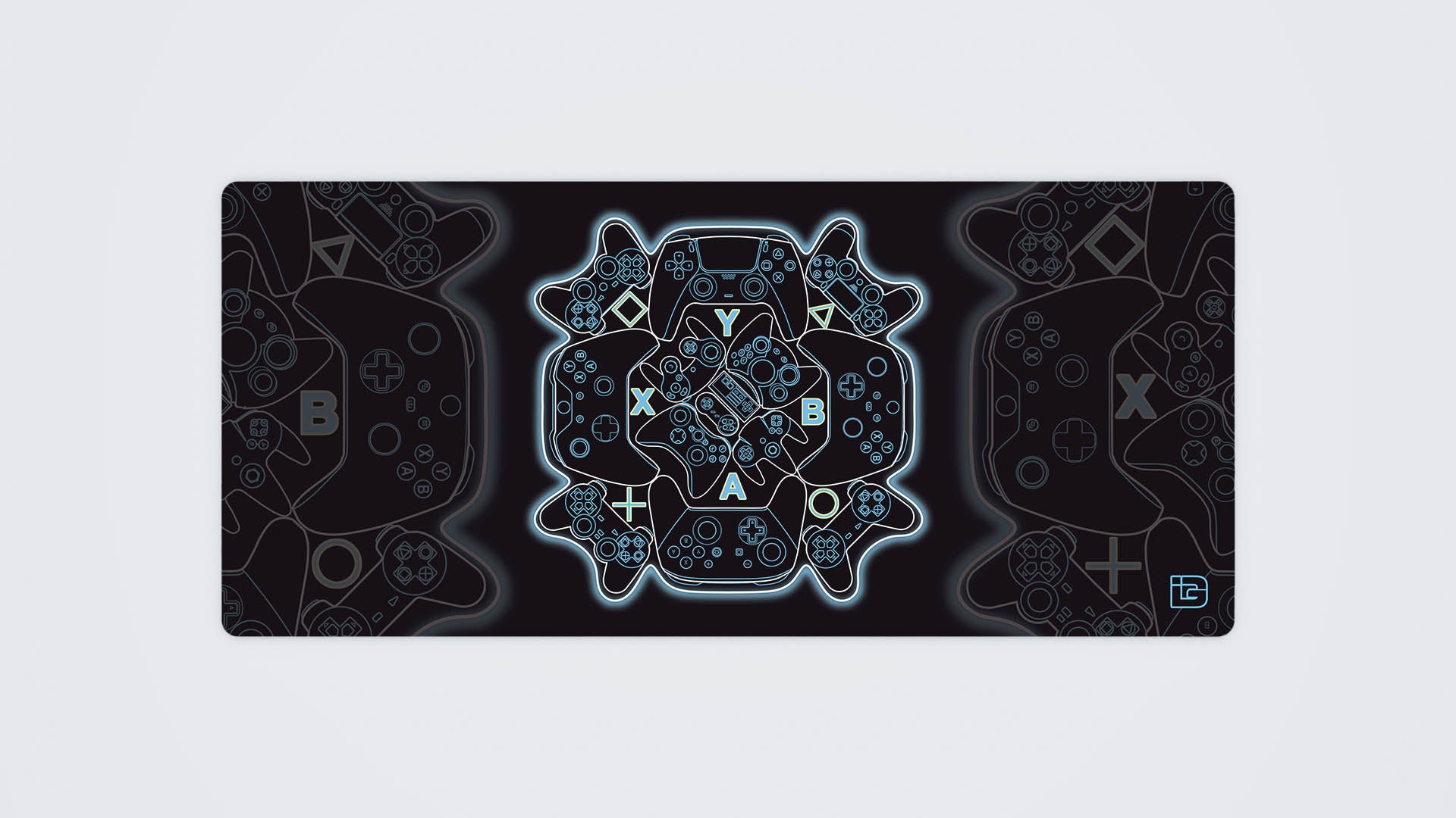 Gamer Mandala | Custom Gaming Deskpad by ID Gaming – iD Gaming