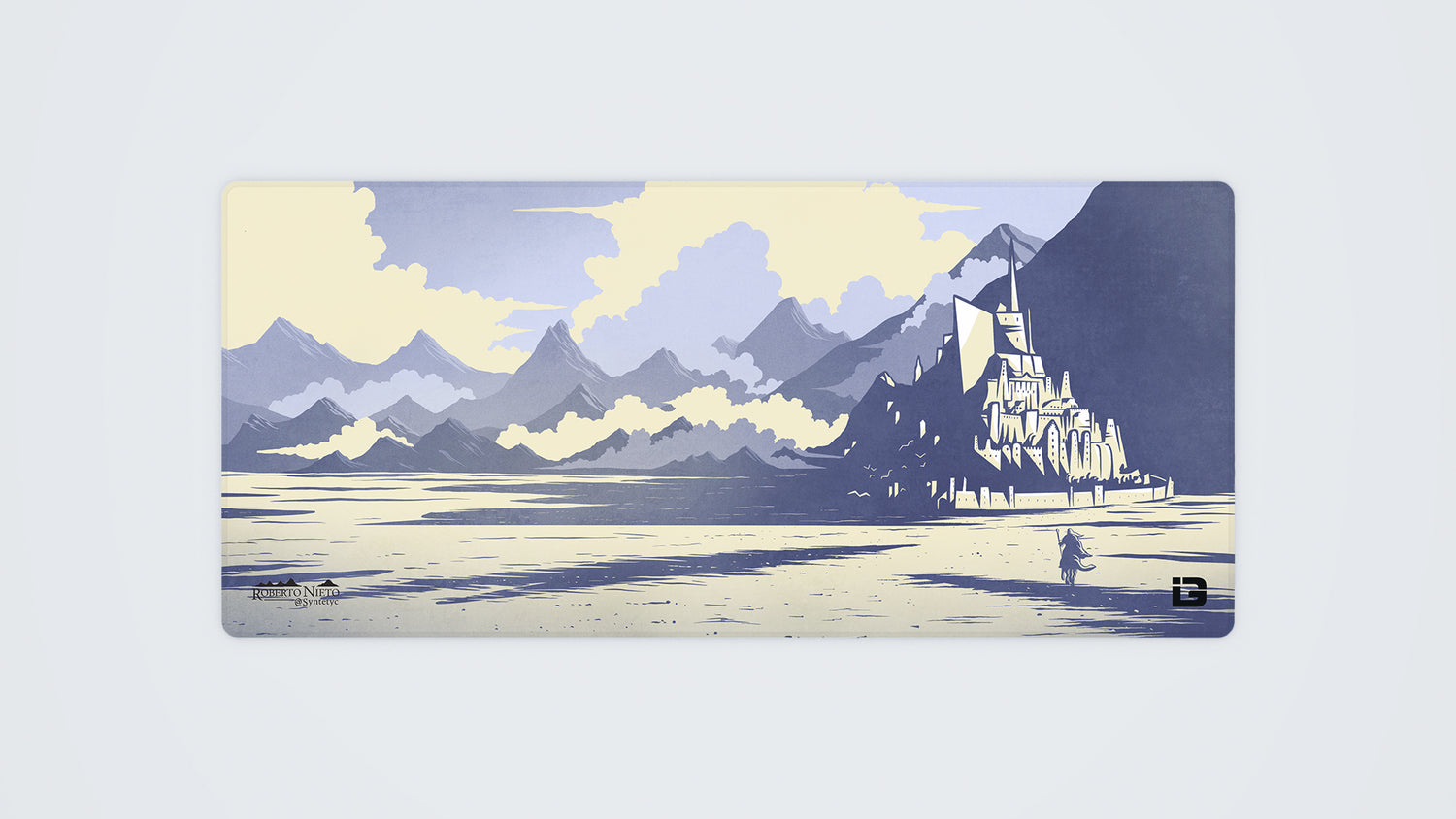 Minas Tirith | Custom Gaming Deskpad by iD Gaming