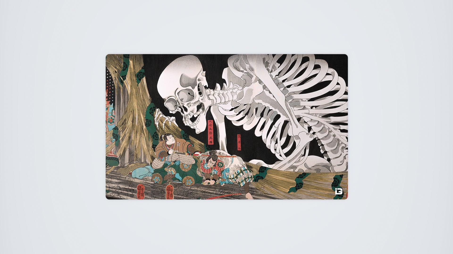 The Skeleton Specter | Custom Gaming Deskpad by ID Gaming – iD Gaming