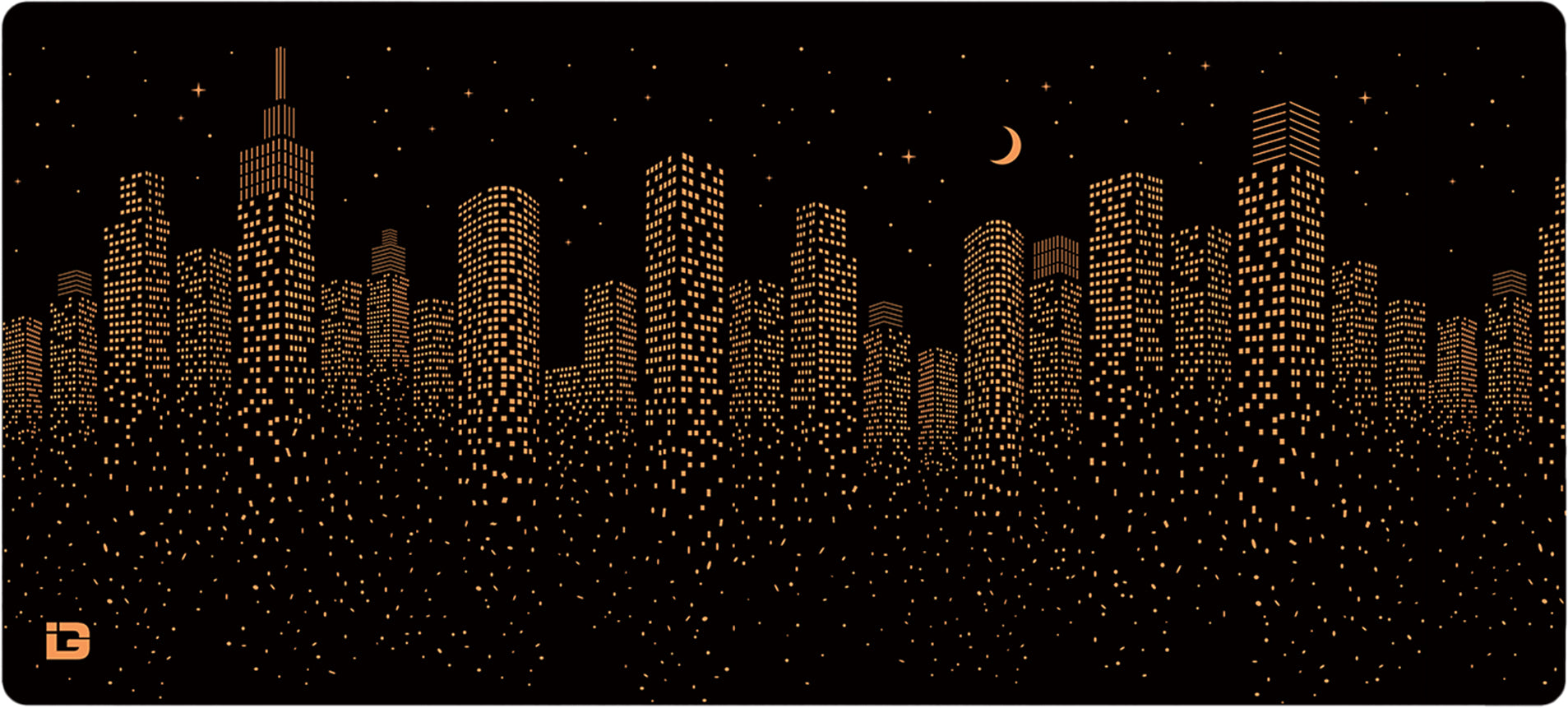 Under City Lights | Custom Gaming Mousepad by ID Gaming – iD Gaming