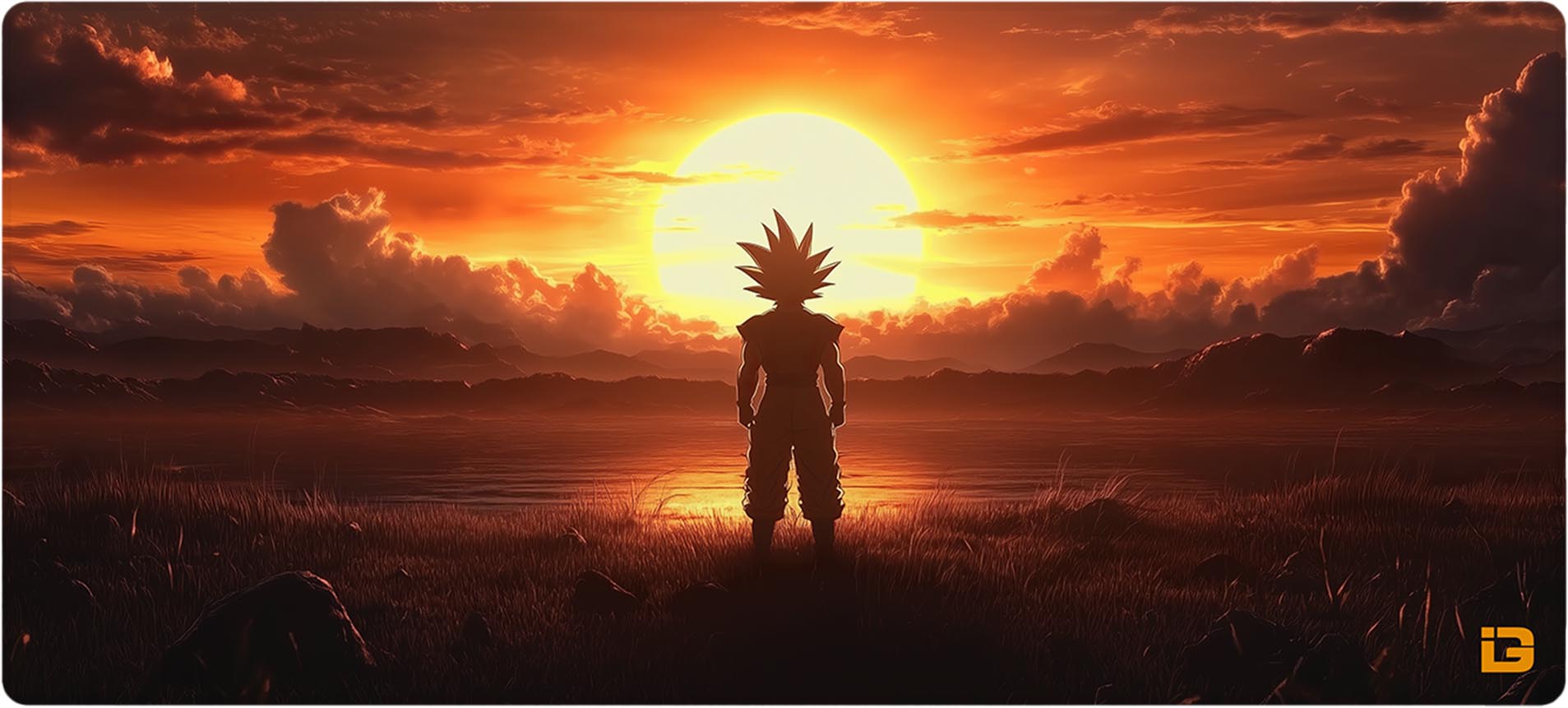 Legendary Warrior | Custom Gaming Deskpad by iD Gaming