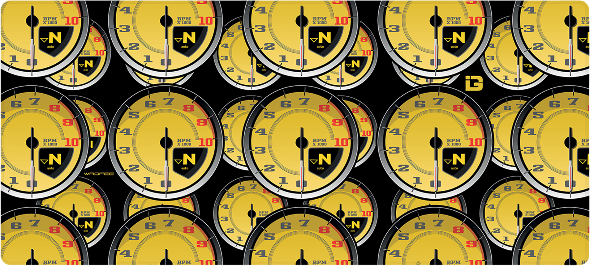 Shift Dreams Supercar Speedometer | Custom Gaming Deskpad by ID Gaming ...