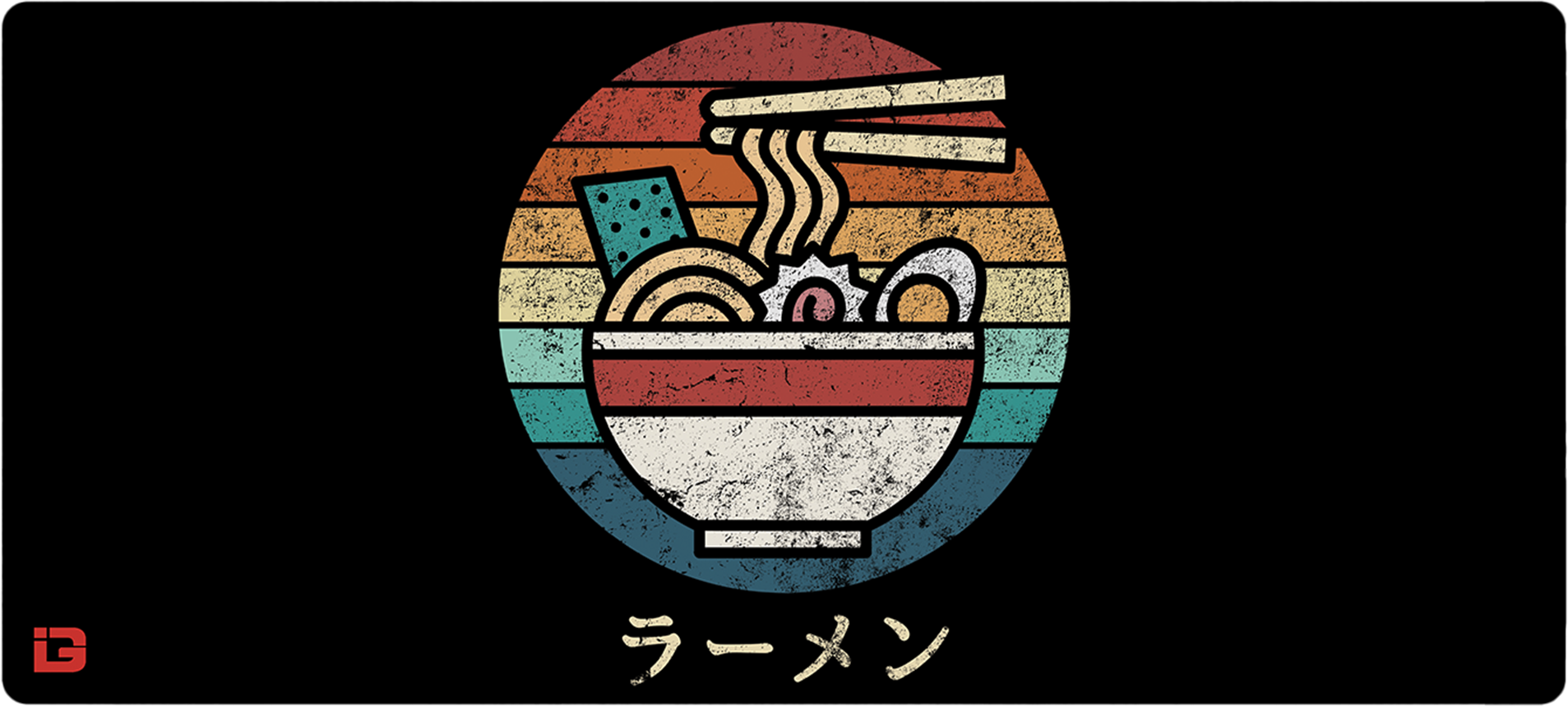 Ramen Vintage | Custom Gaming Deskpad by ID Gaming – iD Gaming