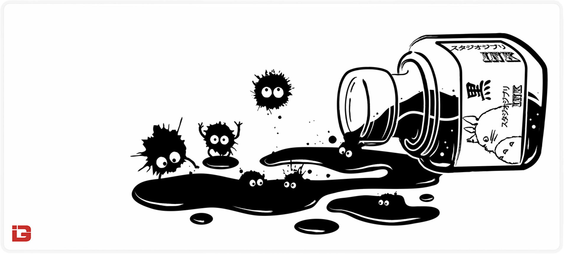 Ink Sprites | Custom Gaming Deskpad by ID Gaming – iD Gaming