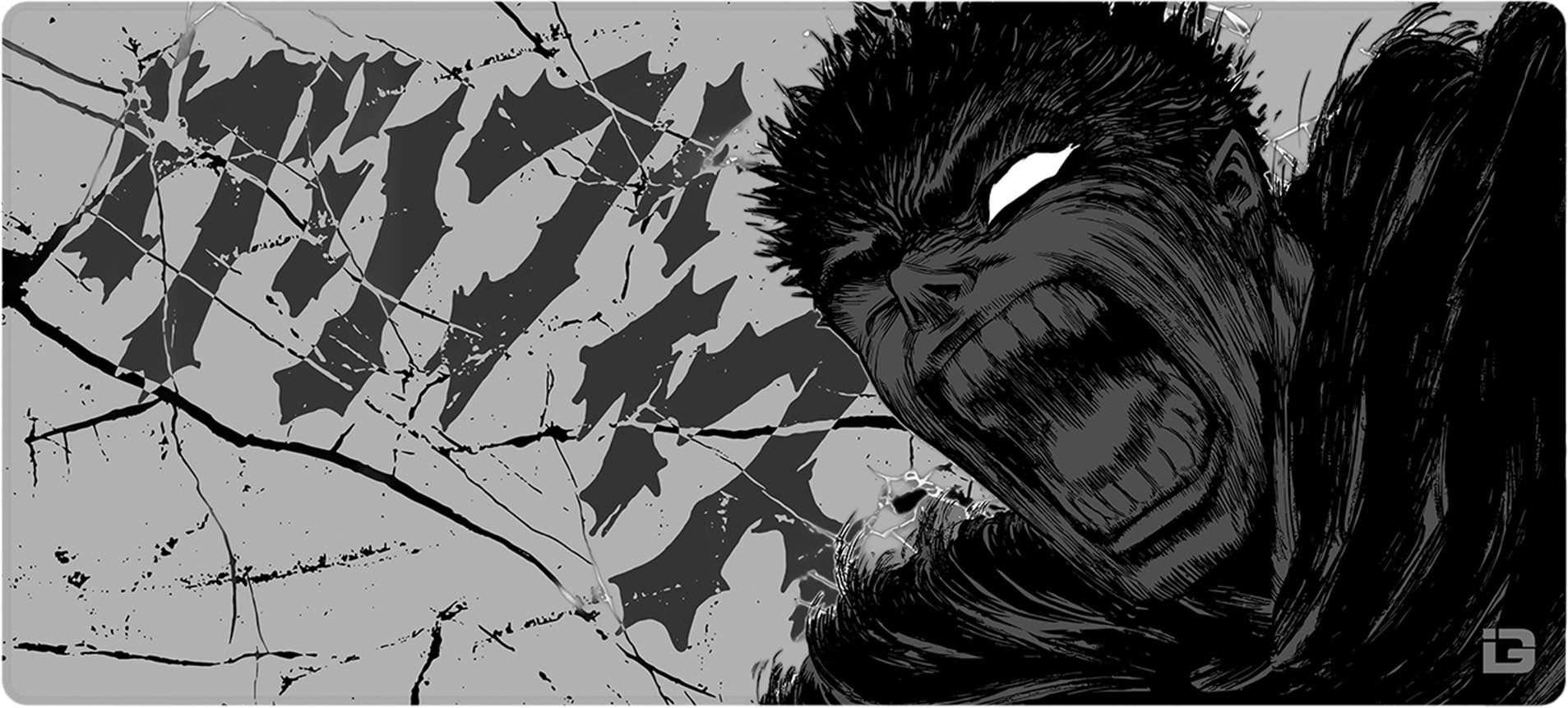 Screaming Guts Mono | Custom Gaming Deskpad by ID Gaming – iD Gaming