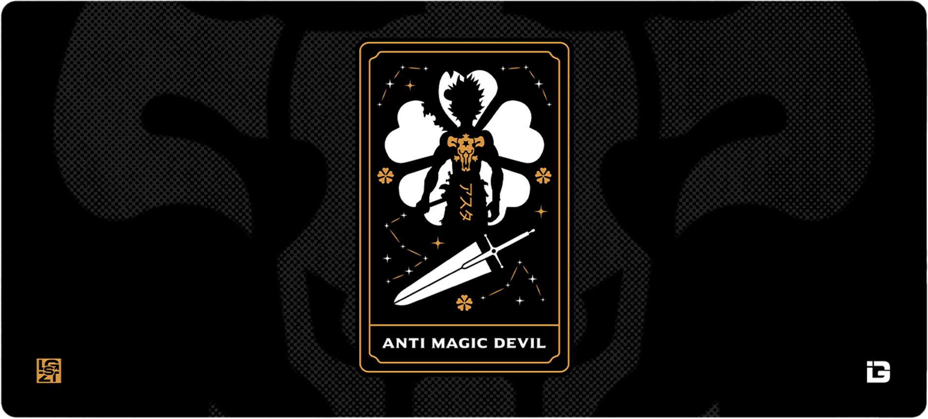 Anti Magic Devil Tarot Card | Custom Gaming Deskpad by ID Gaming – iD ...