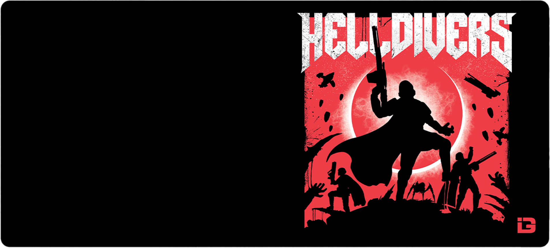 Helldivers Doom | Custom Gaming Deskpad by iD Gaming
