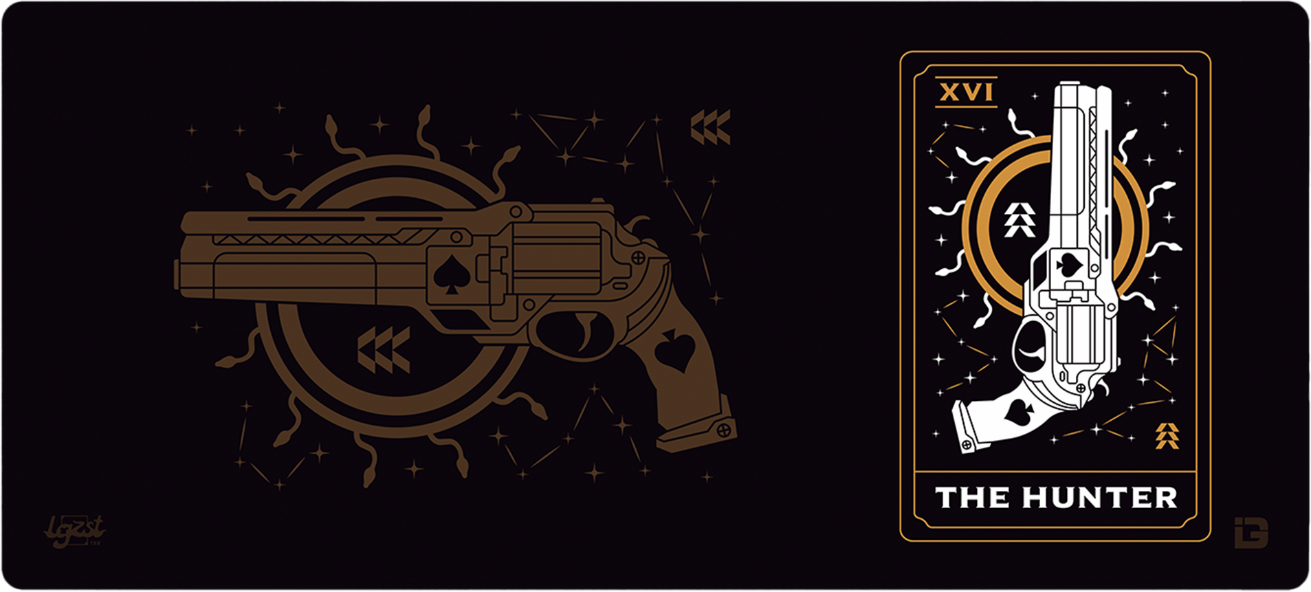 The Hunter Tarot Card | Custom Gaming Deskpad by ID Gaming – iD Gaming