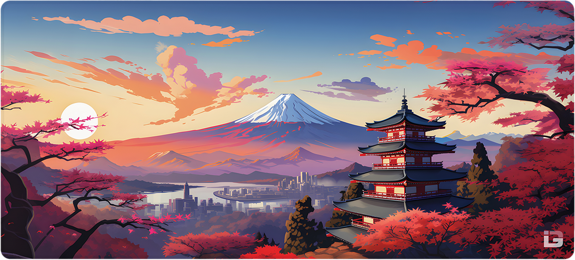 Kyoto | Custom Gaming Deskpad by ID Gaming – iD Gaming