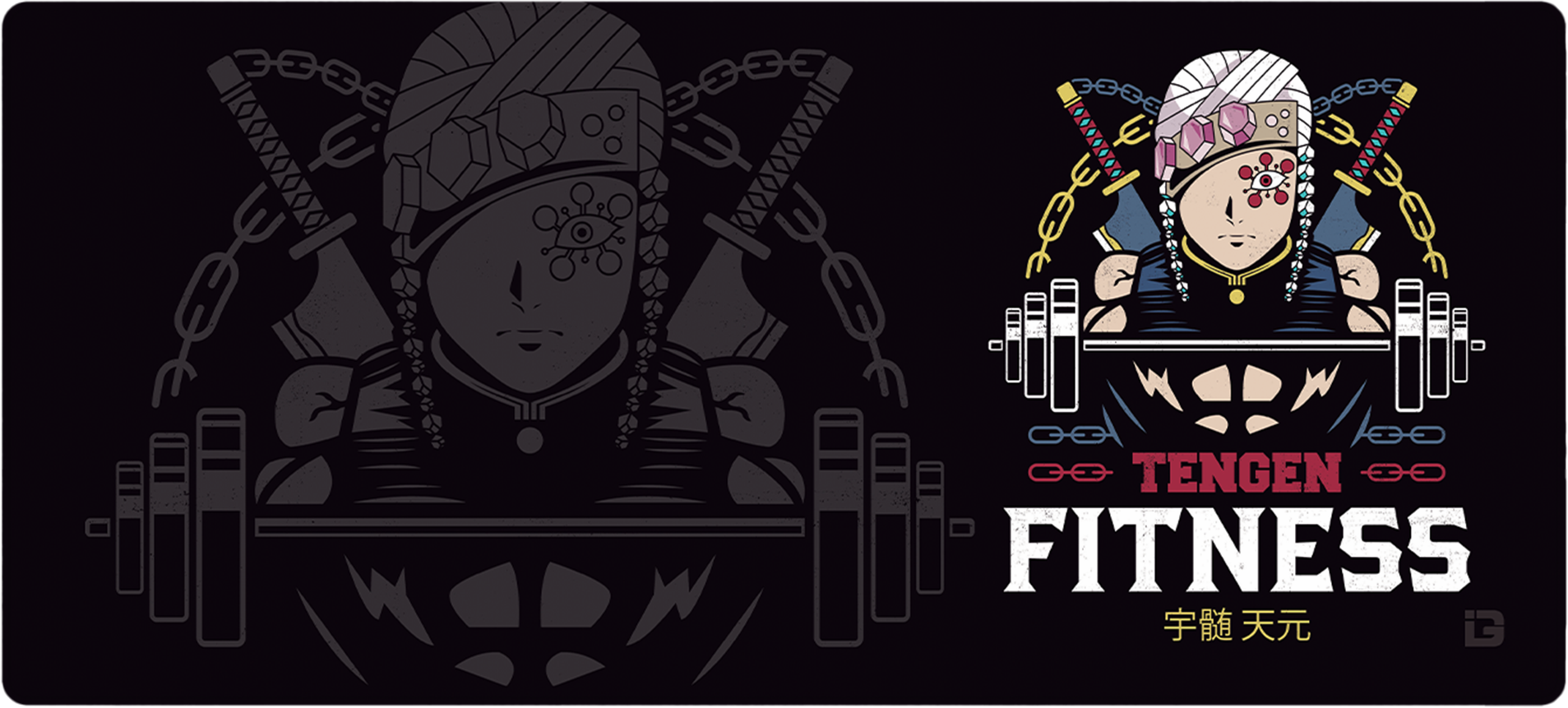Tengen Fitness | Custom Gaming Deskpad by ID Gaming – iD Gaming