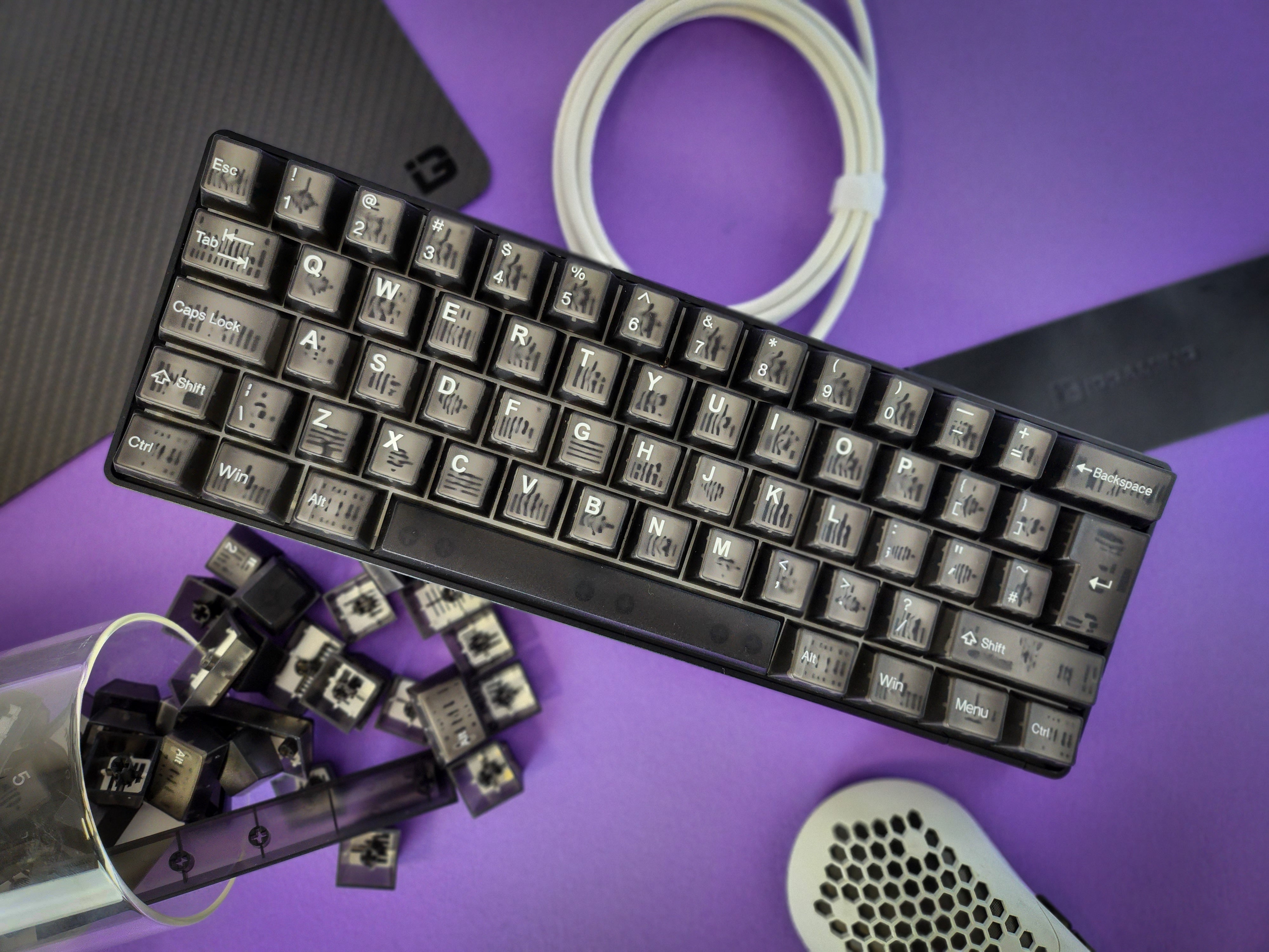 Smokey Quartz Keycap Set | Custom Keycaps by ID Gaming – iD Gaming